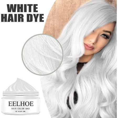 Semi-permanent Hair Color Wax Vivid Color Temporary One-time Hair ...