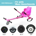 HOVERMAX Hoverboard Go Kart, Hoverboard Seat Attachment with Adjustable ...
