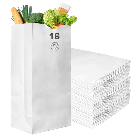 White Lunch Bags