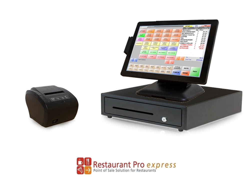 Restaurant Point of Sale System - includes Touchscreen PC, POS Software ...