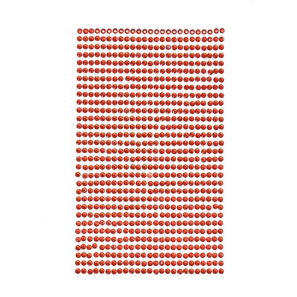 Round Adhesive Diamond Gem Stickers, 3mm, Red - Walmart.com - Walmart.com