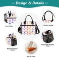 ALAZA Gradient Palm Tree Print Cooler Lunch Bag Insulated Reusable ...
