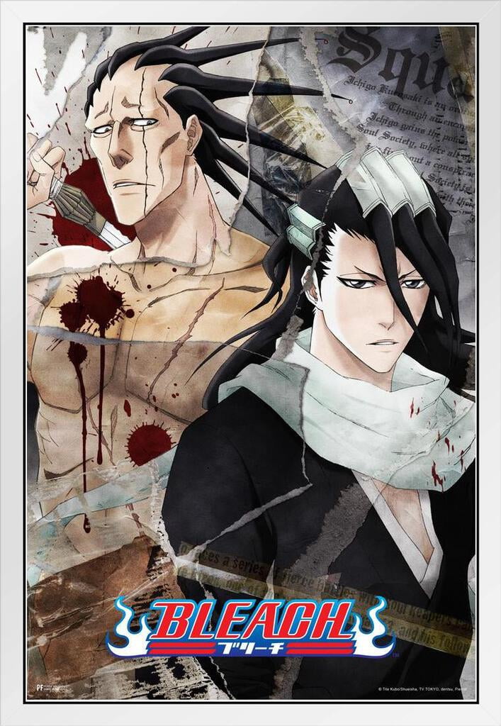 Bleach Poster Anime Merch Manga Byakuya Merchandise Series Comic Art ...