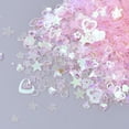 500g Ornament Accessories PVC Plastic Paillette/Sequins Beads Mixed ...