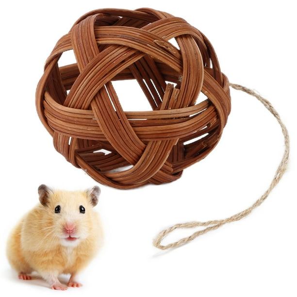 Small Animals Play Balls, Rolling Rabbit Chew Toys Bunny Treats Ball ...