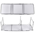 SalonMore Foldable & Collapsible Outdoor Portable Plastic Table 70" x ...