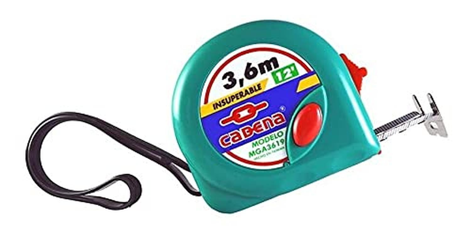 Flexometro Cadena Doble Impresion 3.6 Mts X 19mm multicolor | Bodega ...