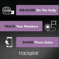 Trackstar Silver Digital Weight Scale 440 lb Weight Capacity Trackstar ...
