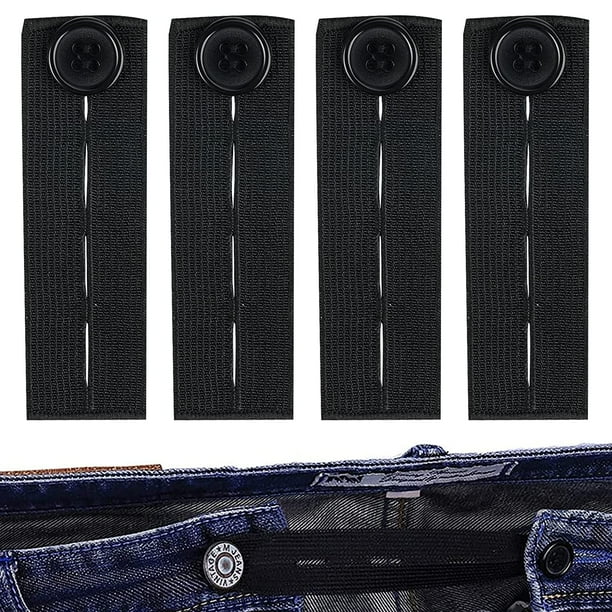 5 Pieces Pants Stretcher, Pants Button Extender, Adjustable Rubber ...