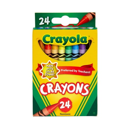 Crayola Classic Crayons, Assorted Colors, Back to School, 24 Count ...