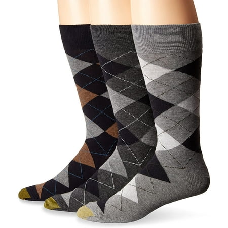 Gold Toe mens Carlyle Argyle Crew Socks, 3 Pairs | Walmart Canada