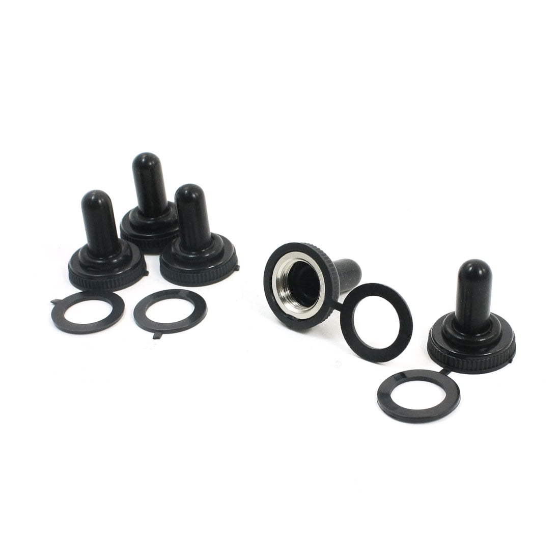 Replacement 18mm Black Rubber Waterproof Toggle Switch Cover Boot 5Pcs ... Replacement 18mm Black Rubber Waterproof Toggle Switch Cover Boot 5Pcs ...