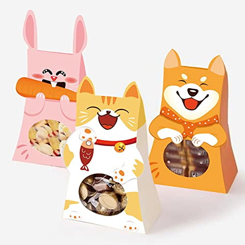 12 Pack Animal Party Favor Bags Barnyard Birthday Treat Goody Bags For ...