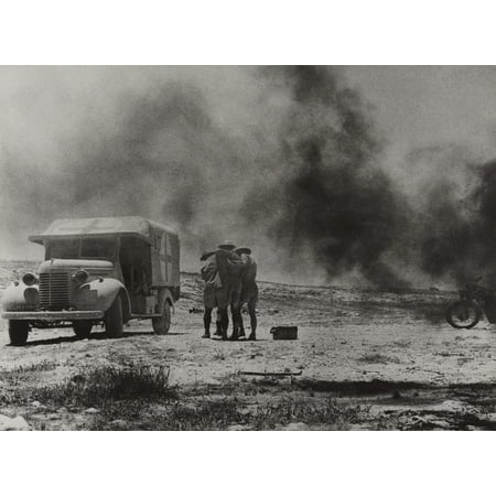 Royal Army Medical Corps Ambulance Convoy Under Attack In The Western ...