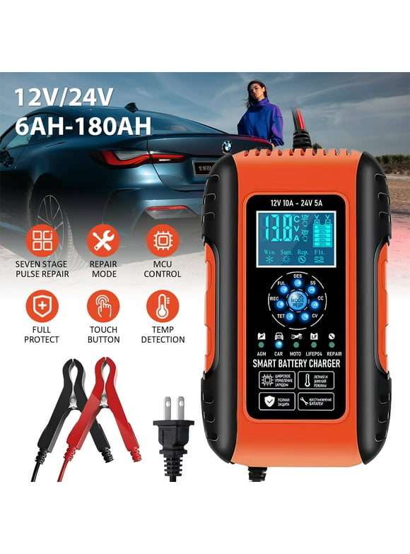 12 Volt Battery Chargers in Car Battery Chargers - Walmart.com