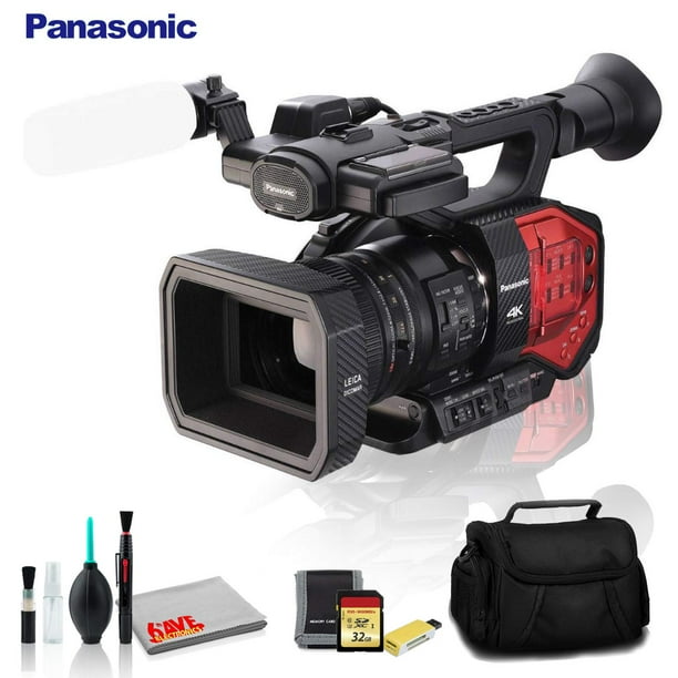 Panasonic AG-DVX200 4K Handheld Camcorder with Four Thirds Sensor and Integrated Zoom Lens ...