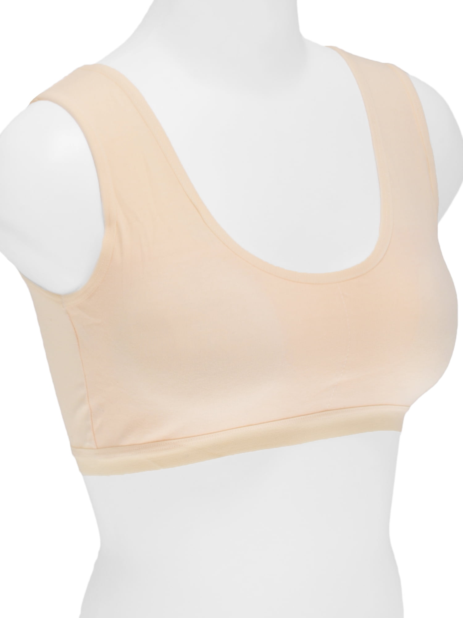 Angelina Girls Basic Wide Straps Wireless Training Bras (6-Pack ...