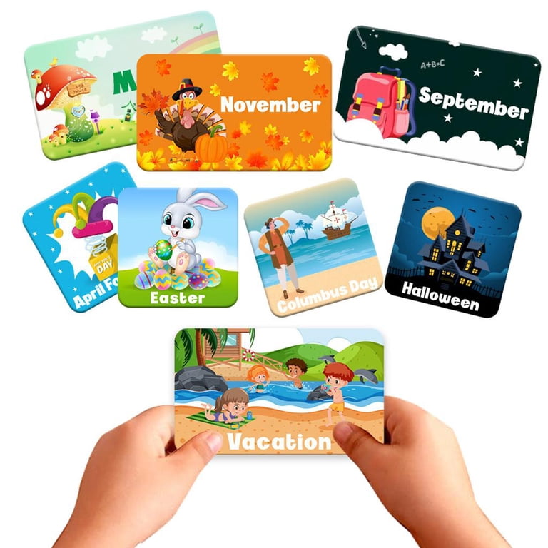 Pocket Chart For Classroom PICTURE CALENDAR & WEATHER POCKET CHART ...