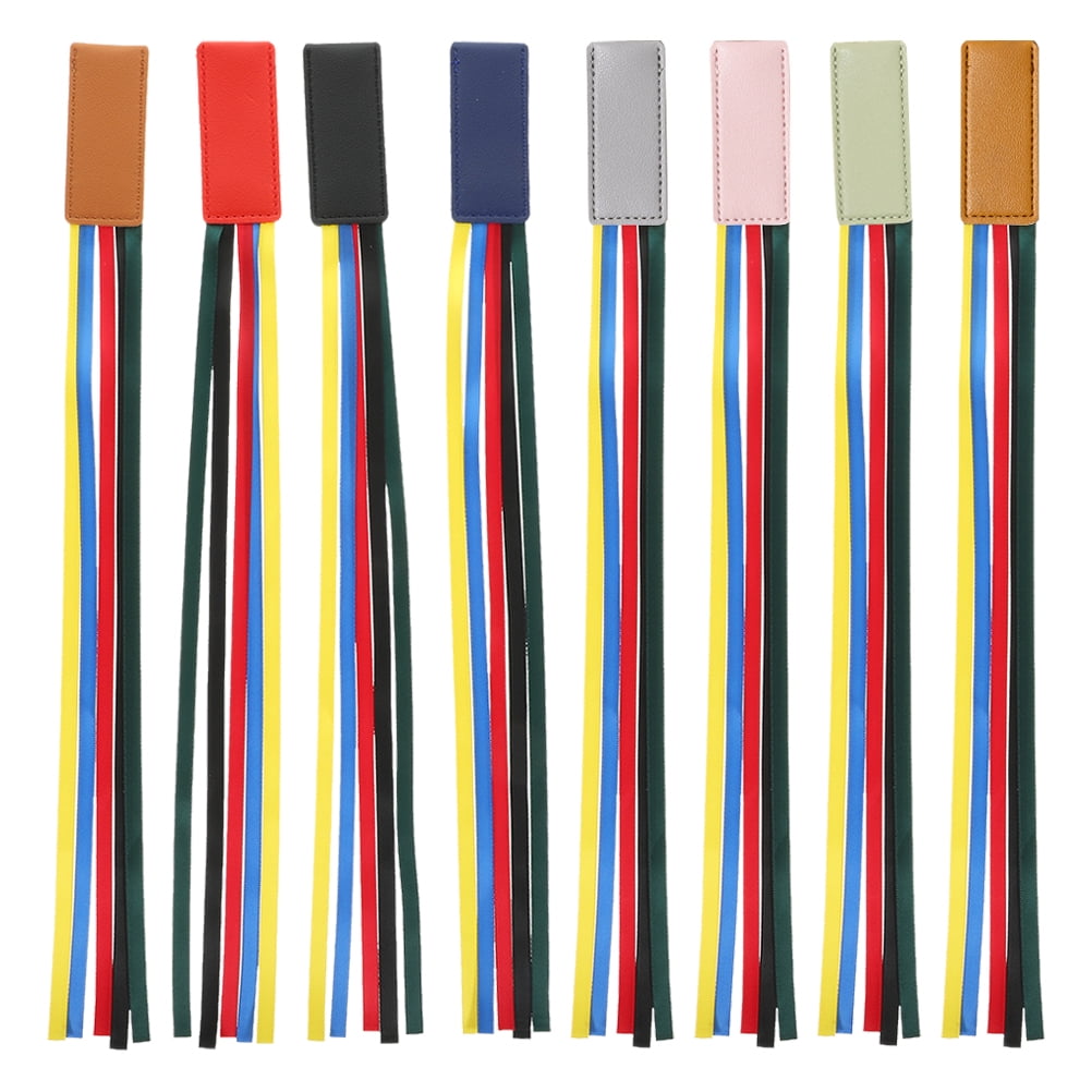 Click here for Oakleem 8pcs Ribbon Book Markers Decorative Ribbon... prices