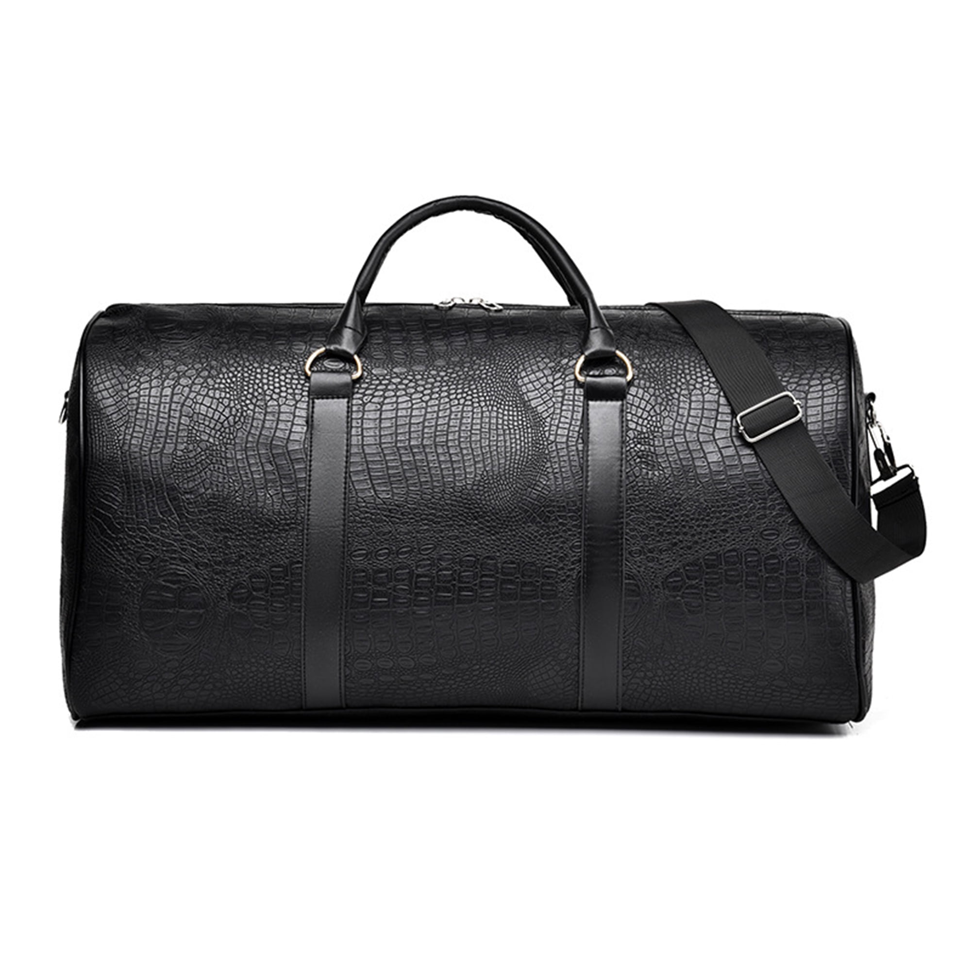 Click here for Diconna Travel Duffle Bag For Men Pu Leather Croco... prices