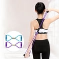 Figure 8 Resistance Stretch Fitness 8 Shape Pull Rope Body Building ...
