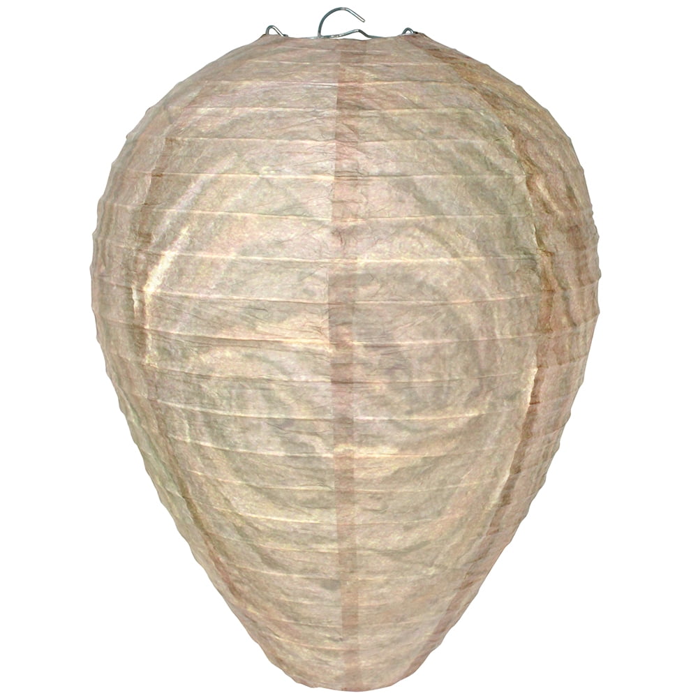 Just Artifacts 10-Inch Wasp Nest Decoy Paper Lantern (1pc, Desert Sand ...
