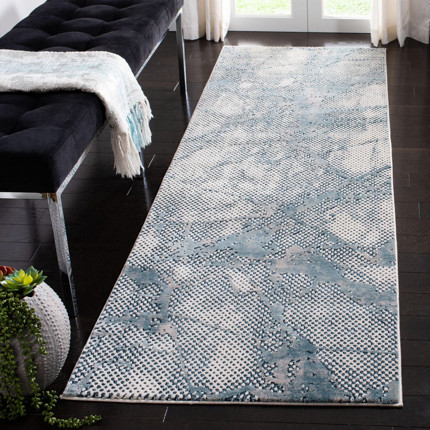 Click here for Safavieh Meadow Nikeisha Abstract Area Rug 27 X 8... prices