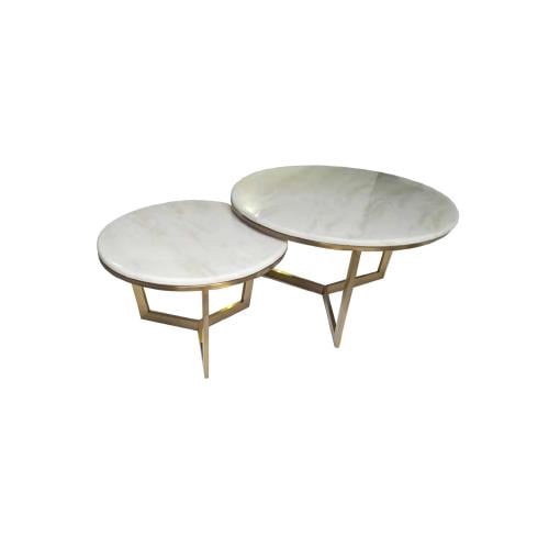 Mesa de Centro Kessa Muebles Clayton Blanco | Bodega Aurrera en línea