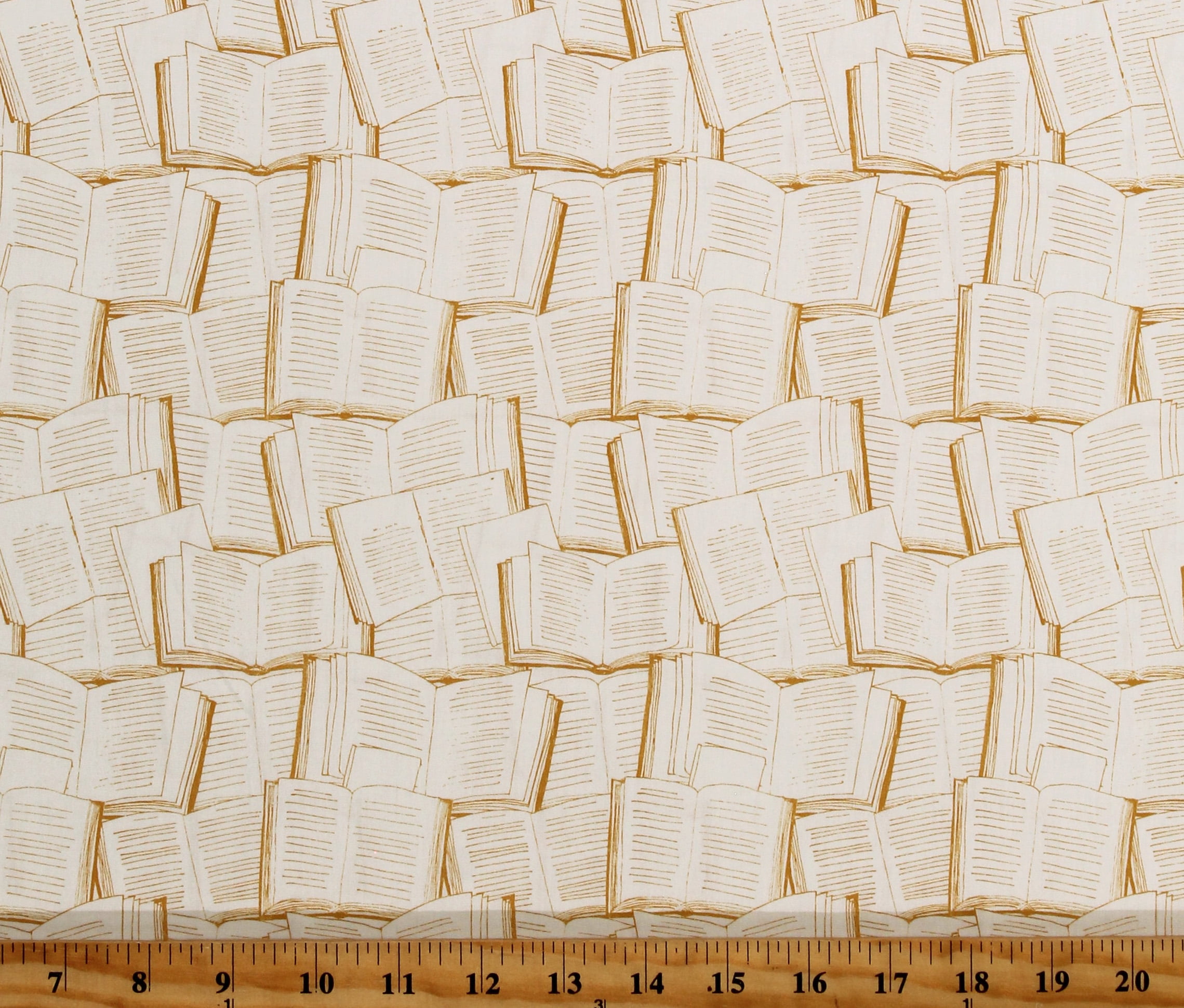 Cotton Books Pages Reading Library Listen to Your Heart Ivory Cotton ...