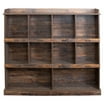 Semi-Backless Bookcase in Warm Cappuccino Finish by Coaster - Walmart.com