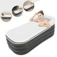 4-Layer Inflatable Bathtub with Fast Inflation & Insulation - Portable ...