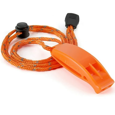 Scuba Choice Safety Dolphin Shape Whistle Loudest w/ Lanyard & Clip ...