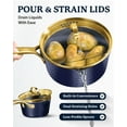 Granitestone Charleston Non Stick Induction Kitchen Pots & Pans Set ...