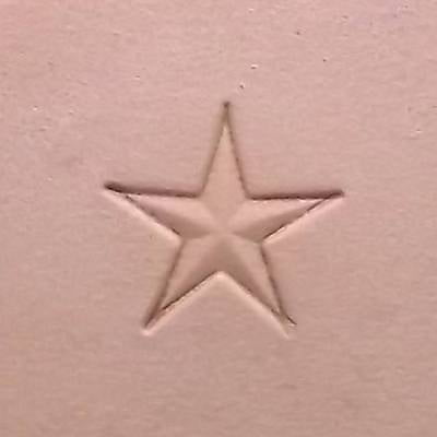 Large Star Leather Stamp 3/4" (19 mm) Z785 US Stamps - Walmart.com