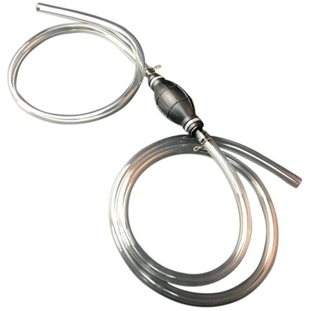 CARTTOU Hand Pump Pipe Car Guide Siphon Fuel Liquid Transfer Oil ...