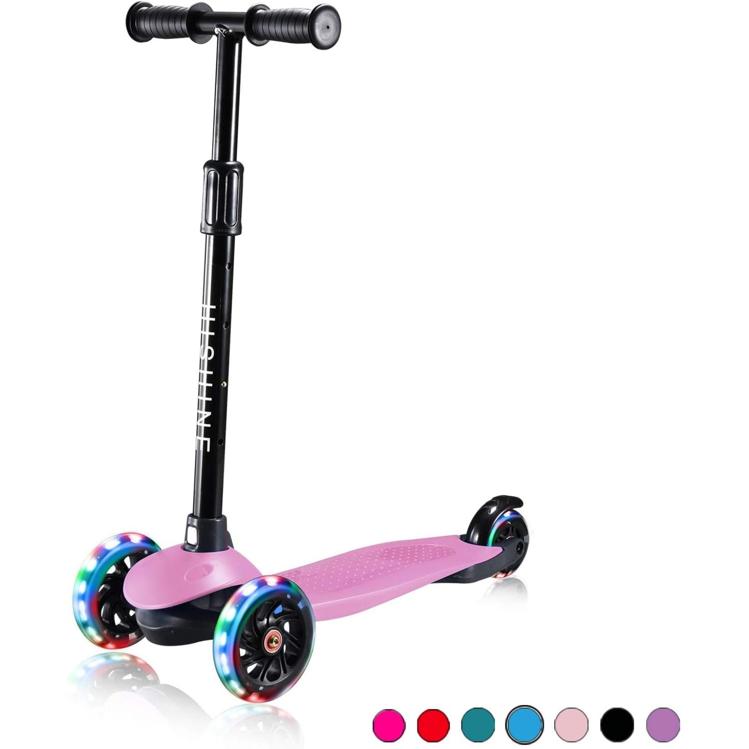 3 Wheel Scooter for Kids Ages 3-5 Boys Girls, Toddler Scooter with LED ...