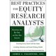 Best Practices for Equity Research Analysts: Essentials for Buy-Side ...