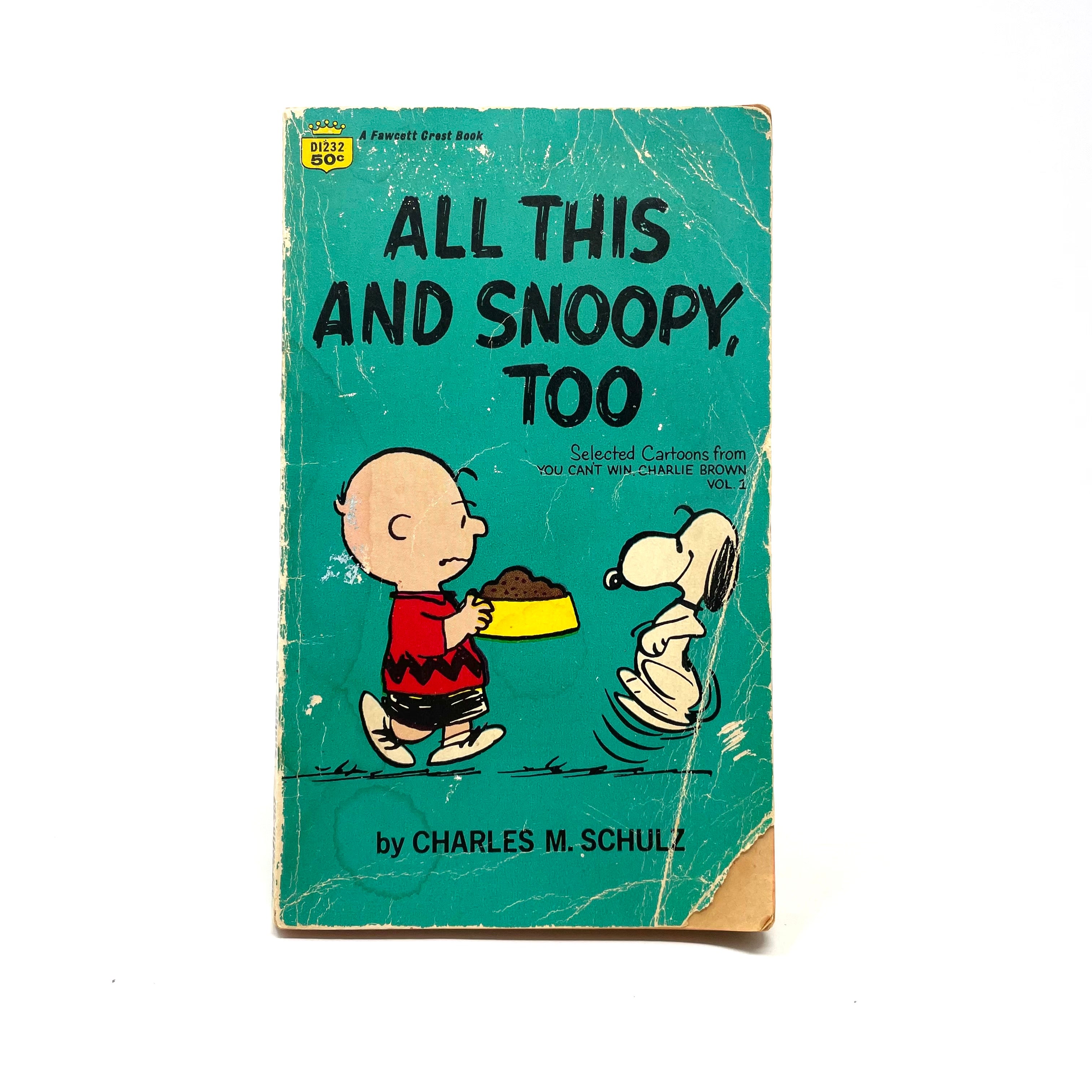 All This And Snoopy Too By Charles M. Schulz Book - Walmart.com