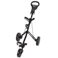 Caddymatic Golf Pro Lite Walking Caddy Trolley, 3-Wheel Push-Pull Cart ...