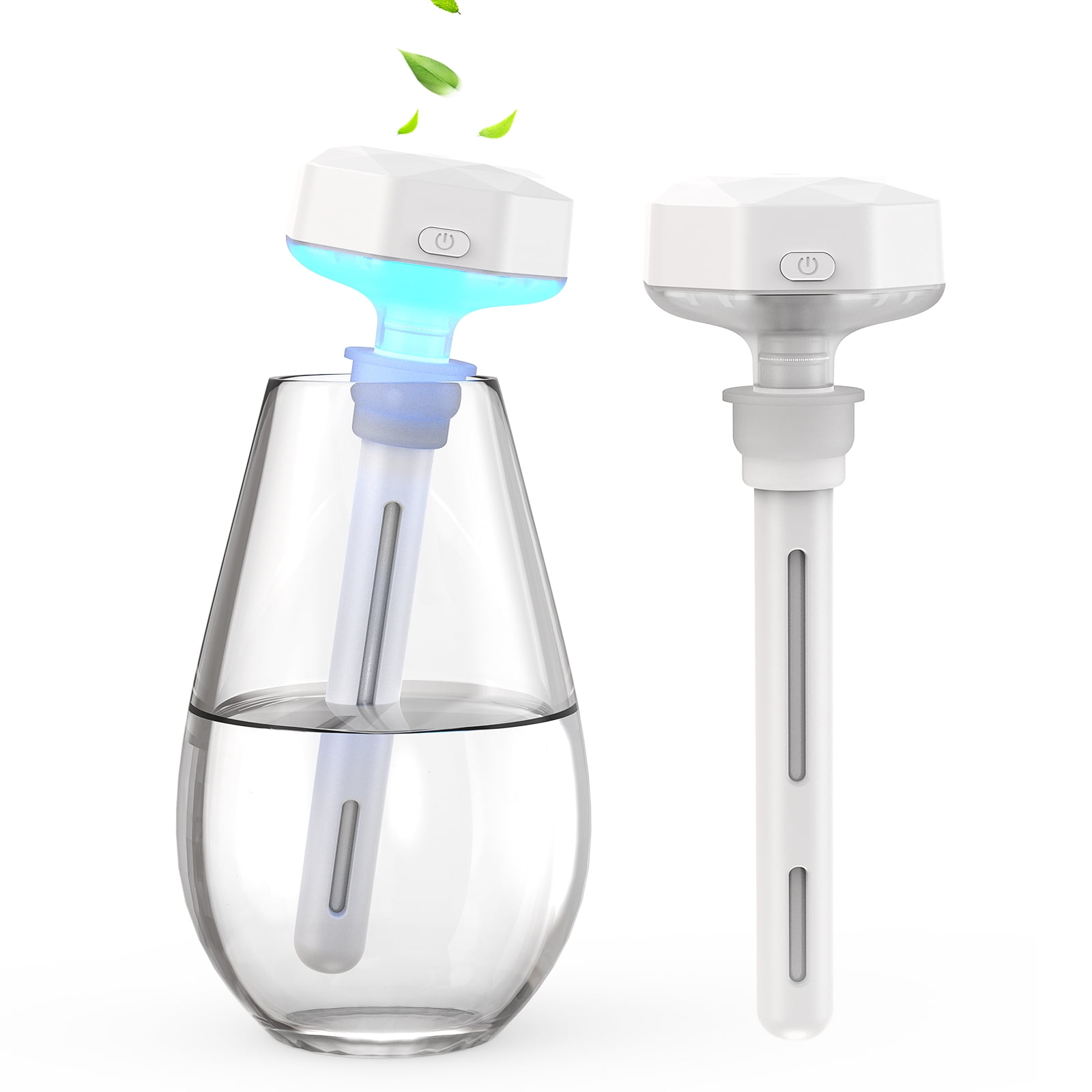 RUXAN Mini Portable Humidifier, Ultra Quiet Cool Mist USB Personal ...