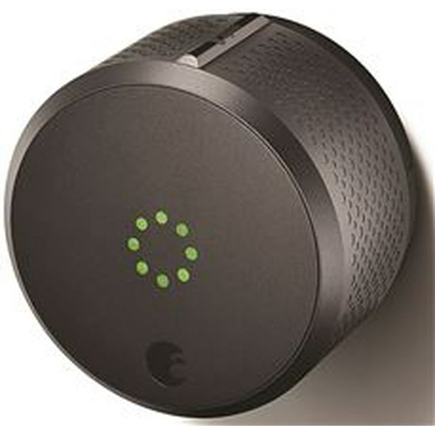 August Smart Lock 2nd Generation, Dark Gray - Walmart.com - Walmart.com