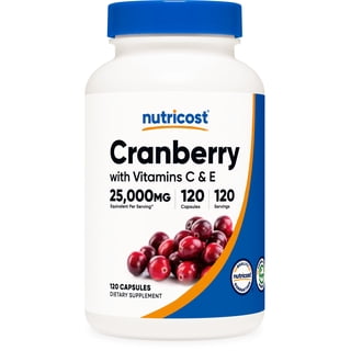 trunature Cranberry 650 mg., 140 Vegetarian Capsules - Walmart.com