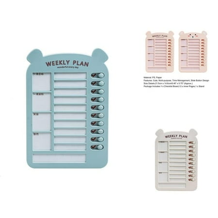 Student Task Board Multi Purpose Making Plans Detachable Wall Hanging ...