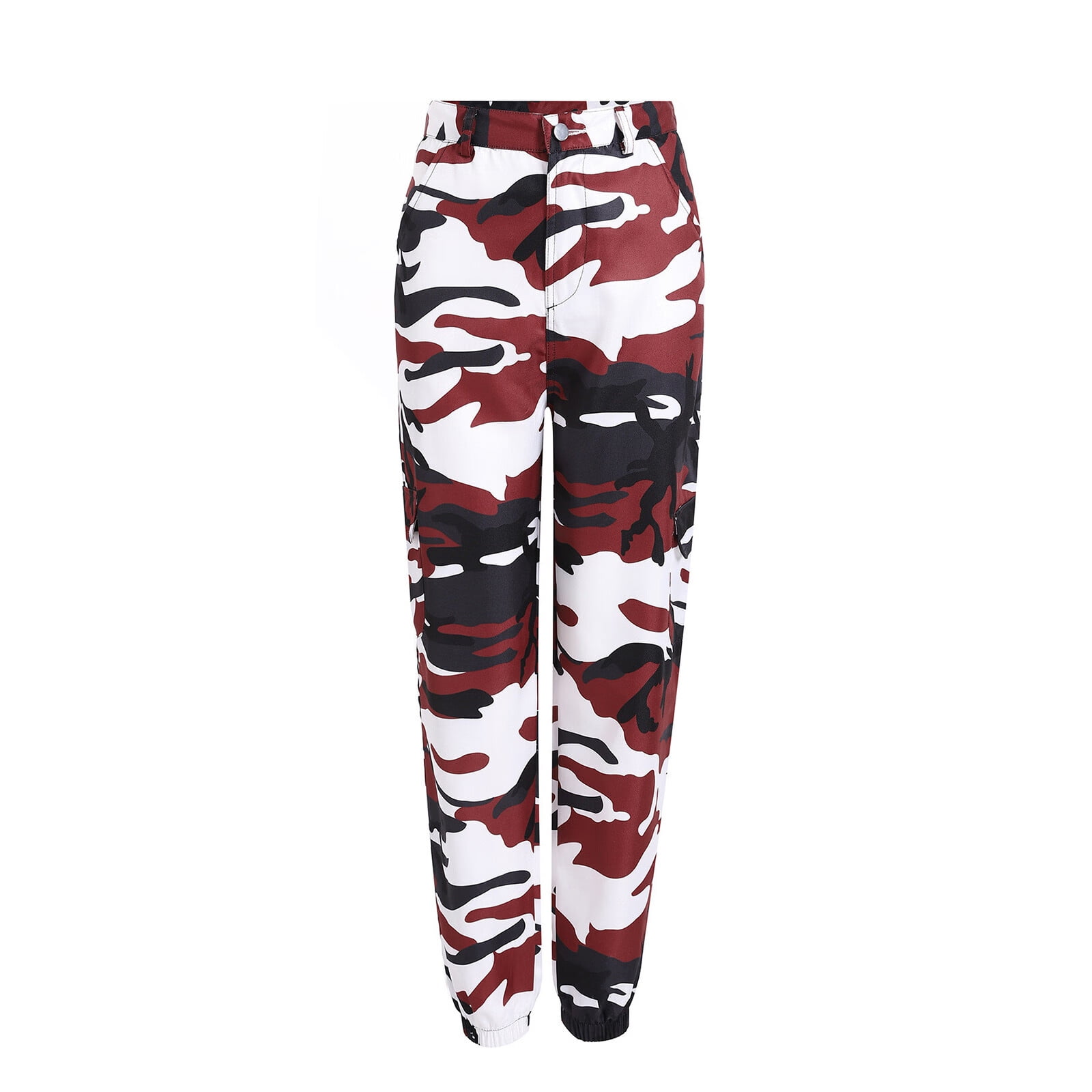 Red Camouflage Clothing
