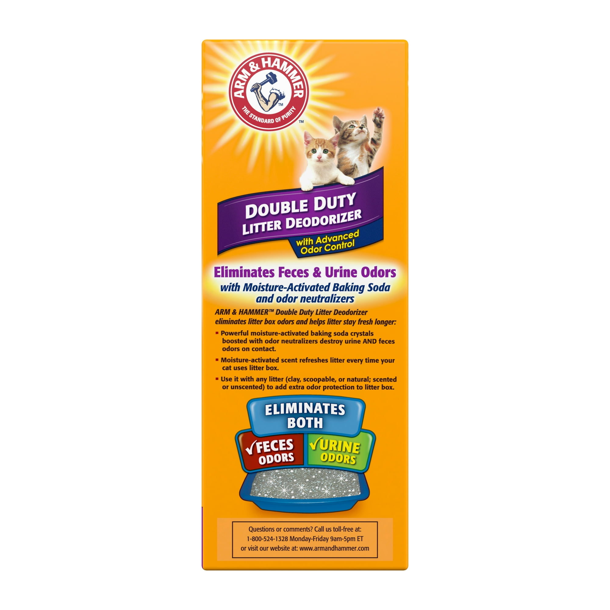 Arm Hammer Cat Litter Deodorizer Double Duty