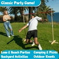 Sterling Games Wooden Limbo Pole Game for Adults and Kids, Simple Setup ...