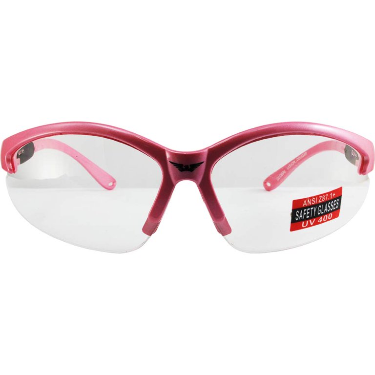 Pink Lab Safety Goggles