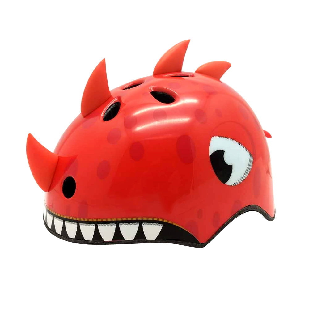 Onever Kids Helmet Cute Cartoon Animal Dinosaur Helmets Adjustable Gear ...