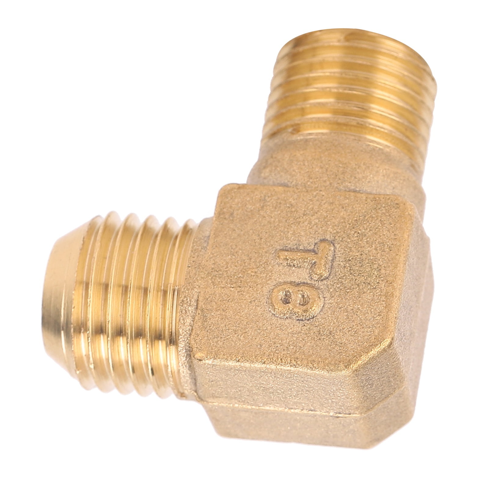Higoodz Right Angle Elbow Brass Material Air Compressor 90° Threaded ...