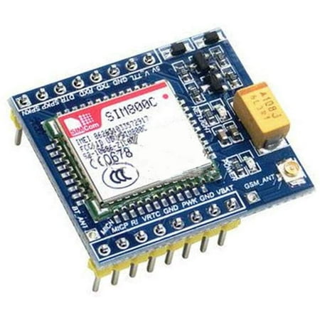 1Pcs GPRS SIM800C GSM Module 5V/3.3V TTL STM32 C51 with Bluetooth and ...